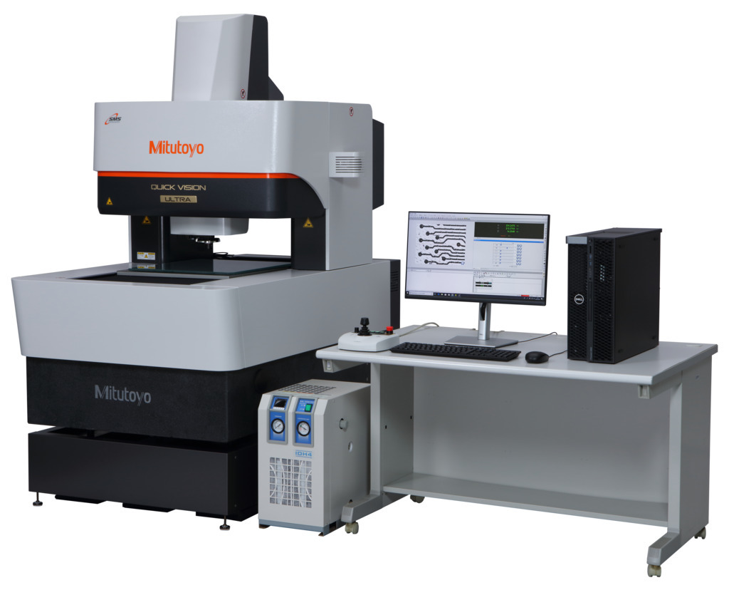 High accuracy CNC Vision Measuring System with Non-Contact Displacement ...