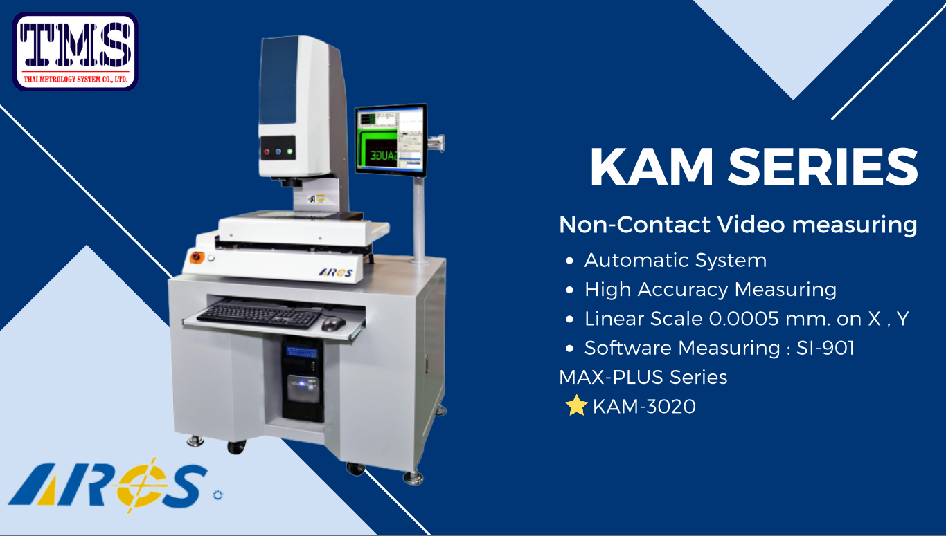 High-Precision Automatic Non-Contact Video Measuring Machine "ARCS KAM ...