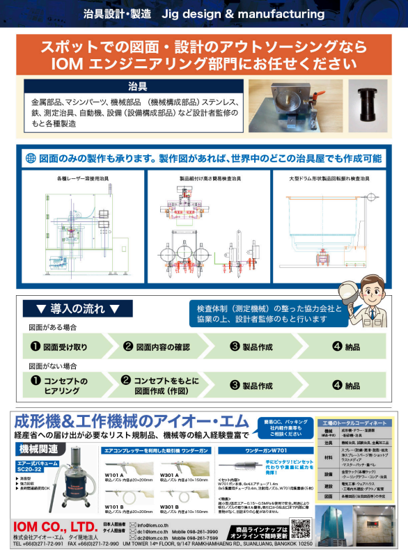 For outsourcing design and drafting services in Thailand, trust the IOM ...