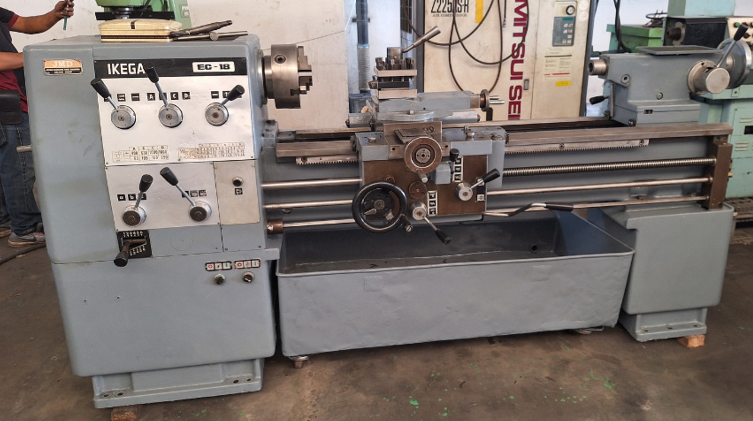 【Used】 General-purpose Lathe "IKEGAI EC-18" Now Available in Thailand! Industrial Lathe - MTT ...